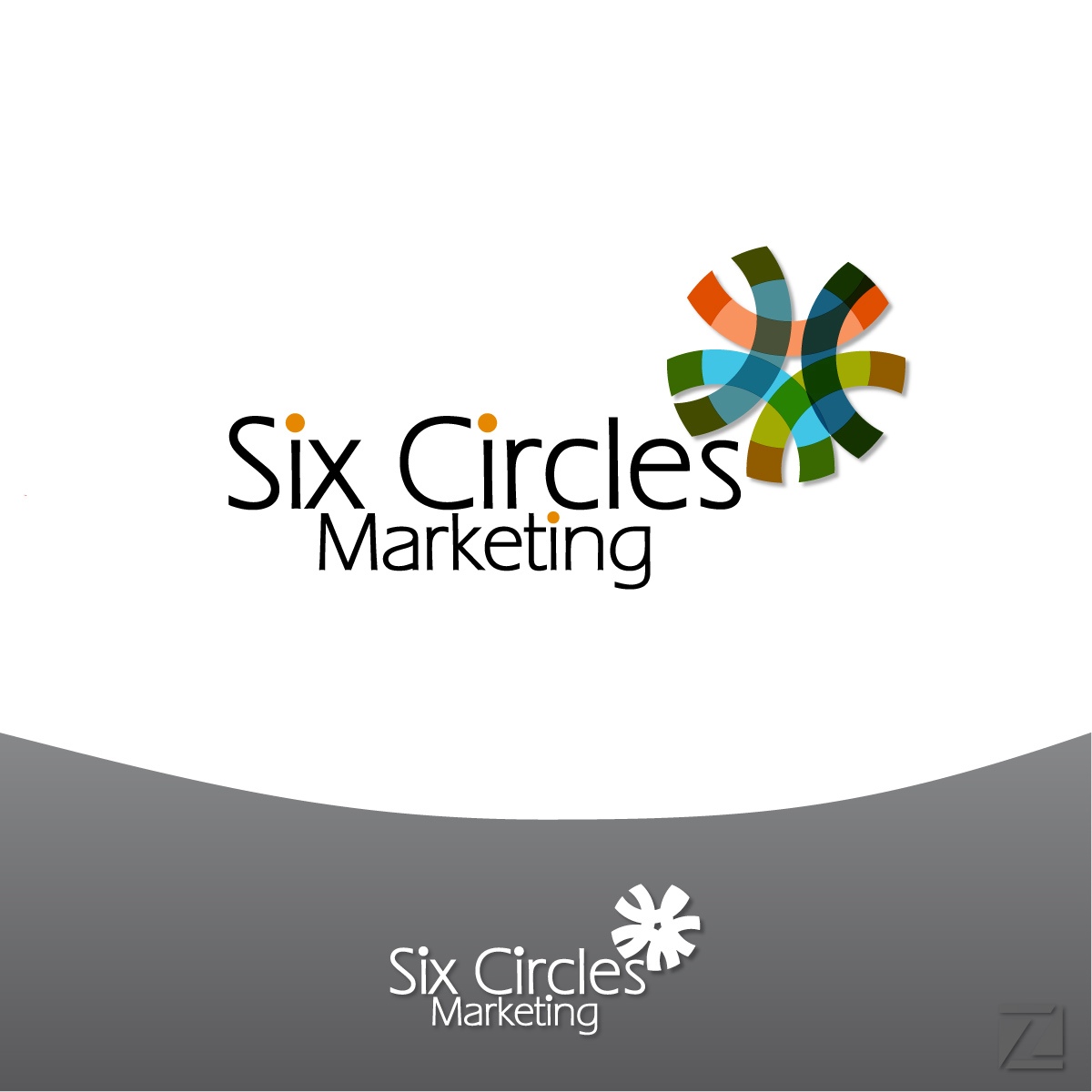Modern, Bold, Marketing Logo Design for Six Circles Marketing by zbysek ...
