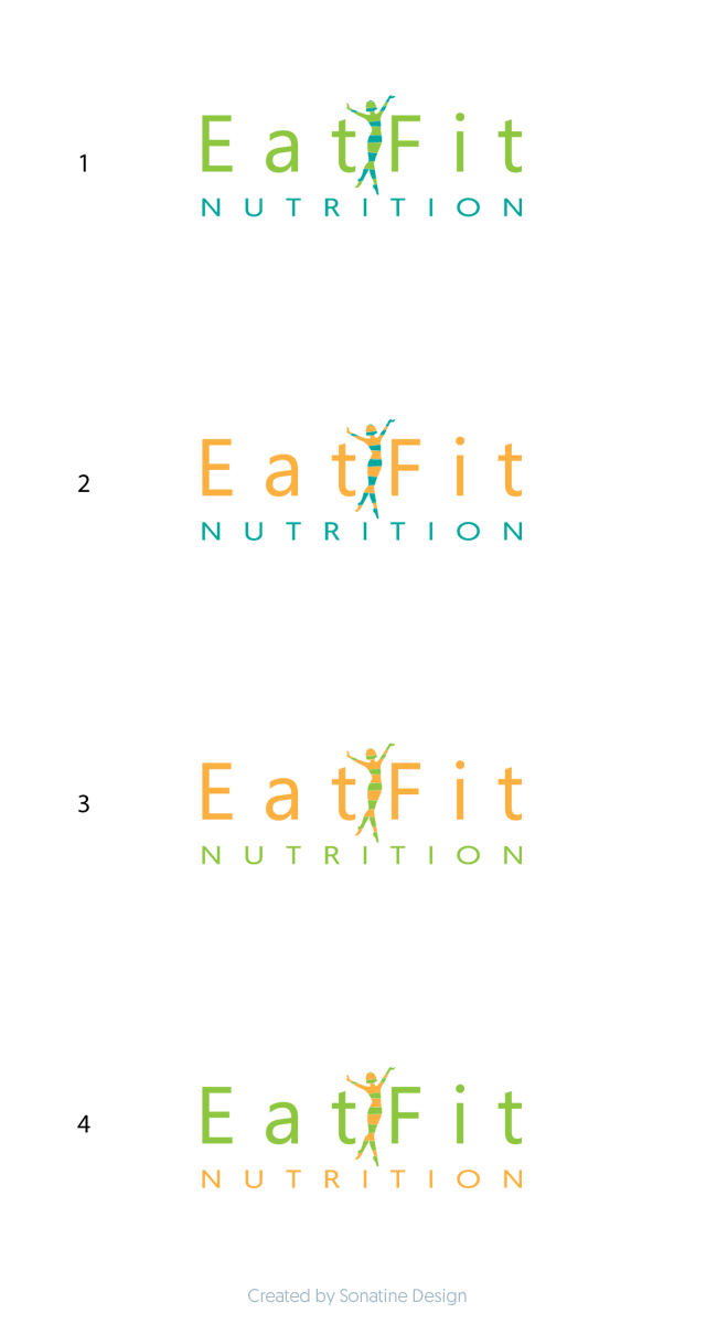 Modern, Bold, Nutrition Logo Design for EatFit Nutrition by Peter Vee ...