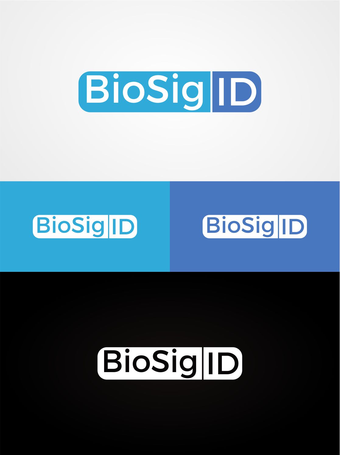Modern, Bold, Information Technology Logo Design for BioSig-ID by ...