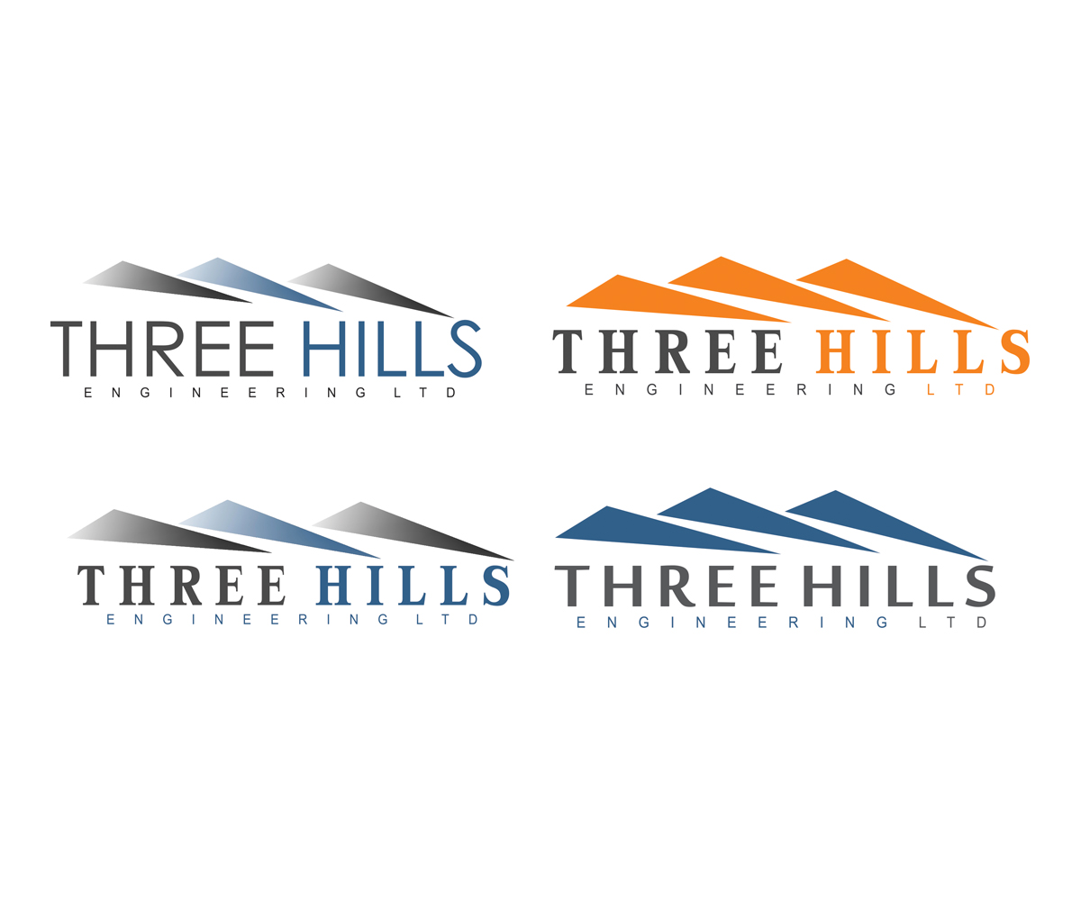 Elegant, Playful, It Company Logo Design for Three Hills Engineering ...