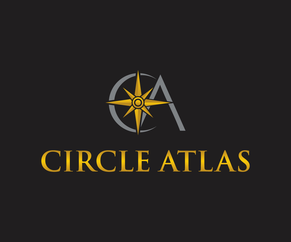 Upmarket, Elegant, Travel Industry Logo Design for Circle Atlas OR CA ...