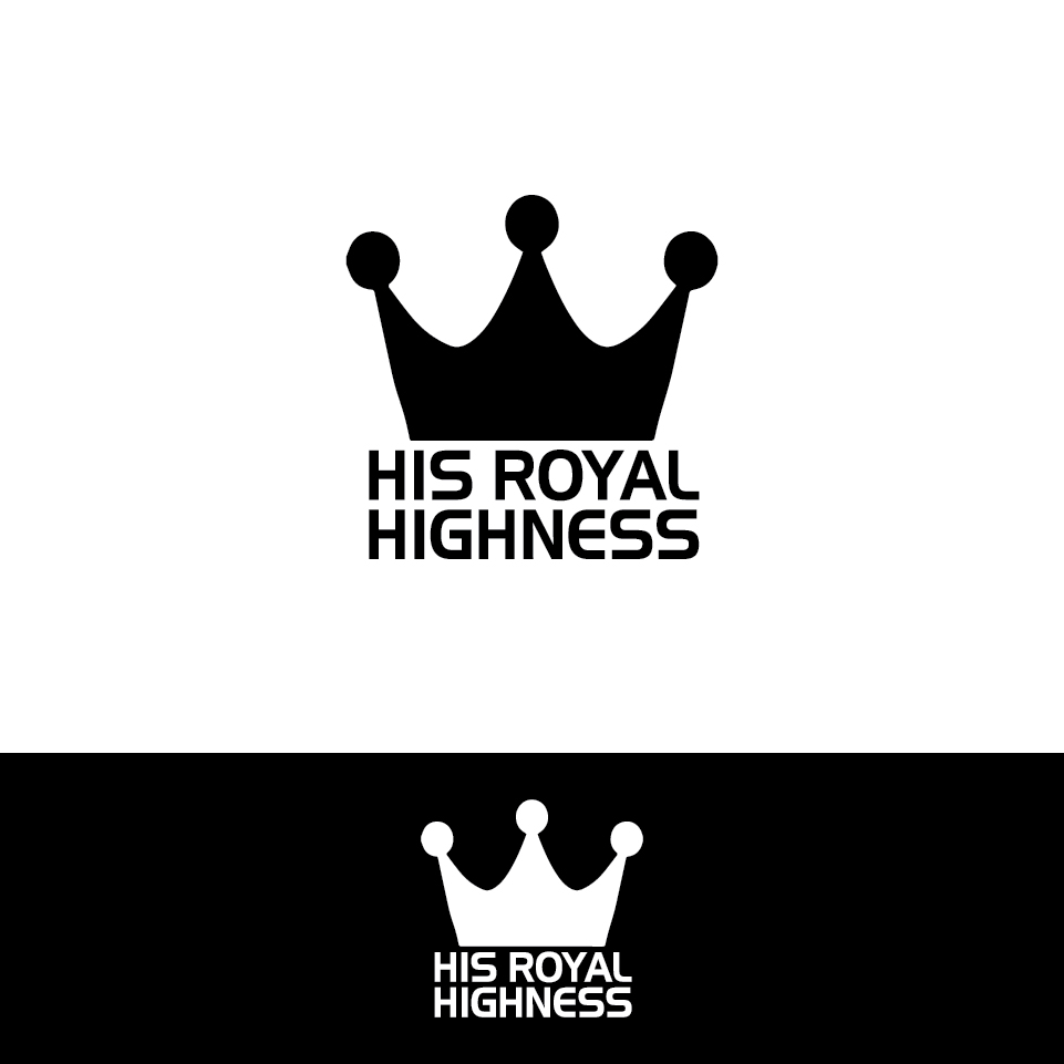Serious, Modern, Retail Logo Design for HRH or His Royal Highness by ...