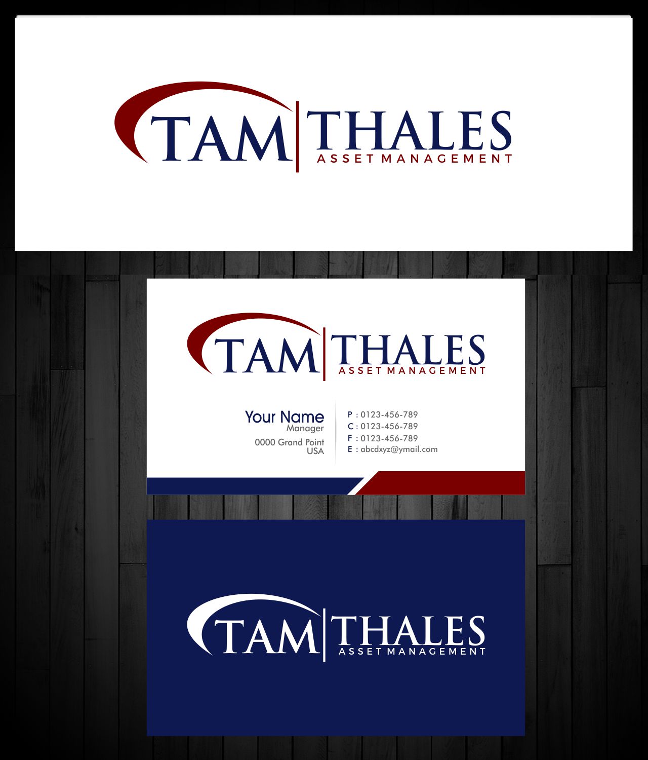 Serious, Professional, Asset Management Logo Design for Thales Asset ...