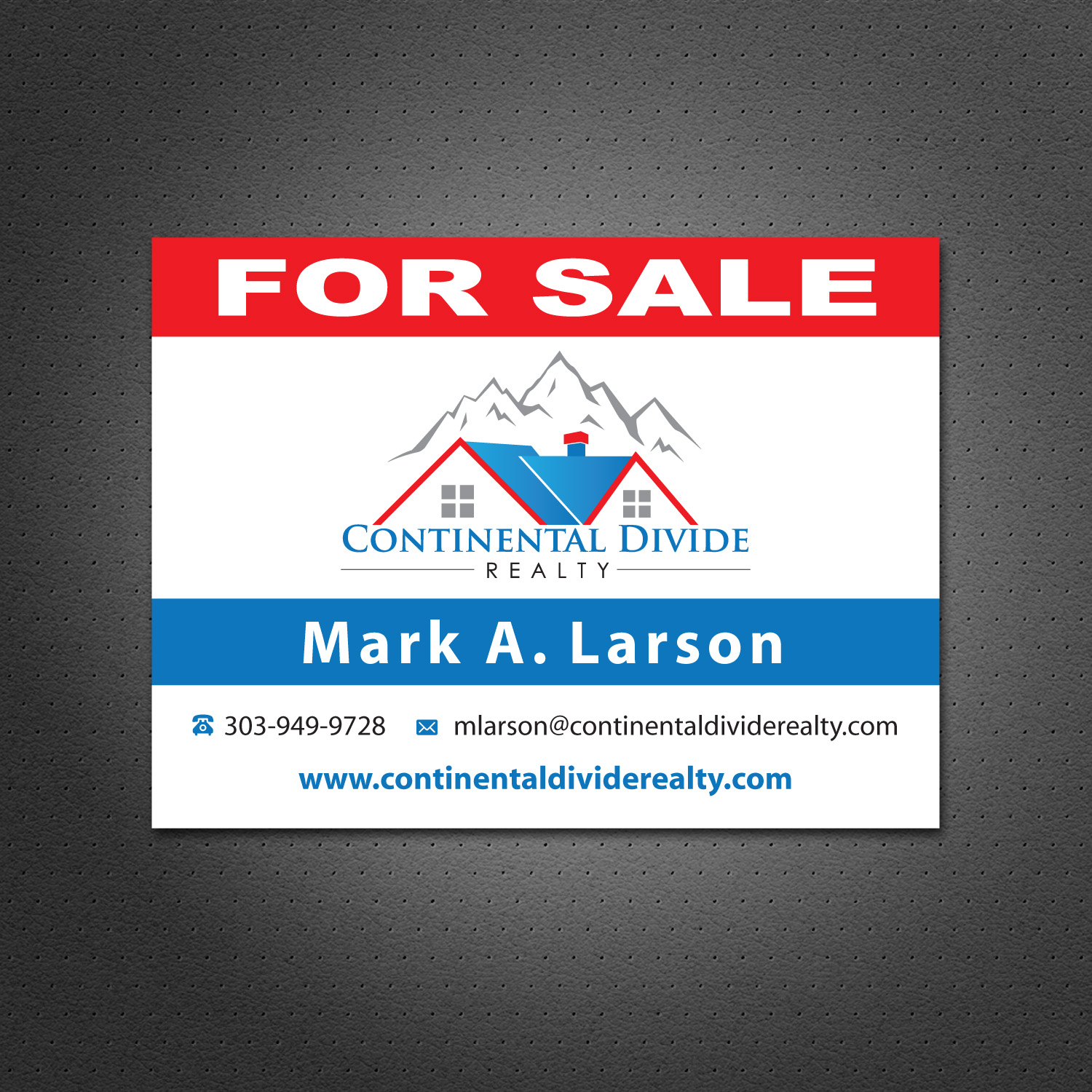 Serious, Conservative, Real Estate Logo Design for Continental Divide Realty by Dezero | Design ...
