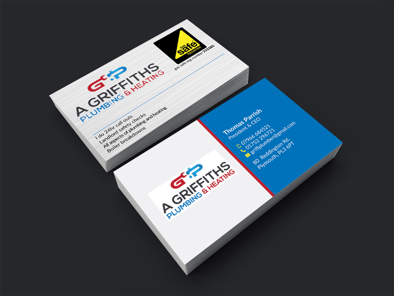 Elegant, Playful, Safety Business Card Design for a Company by ...