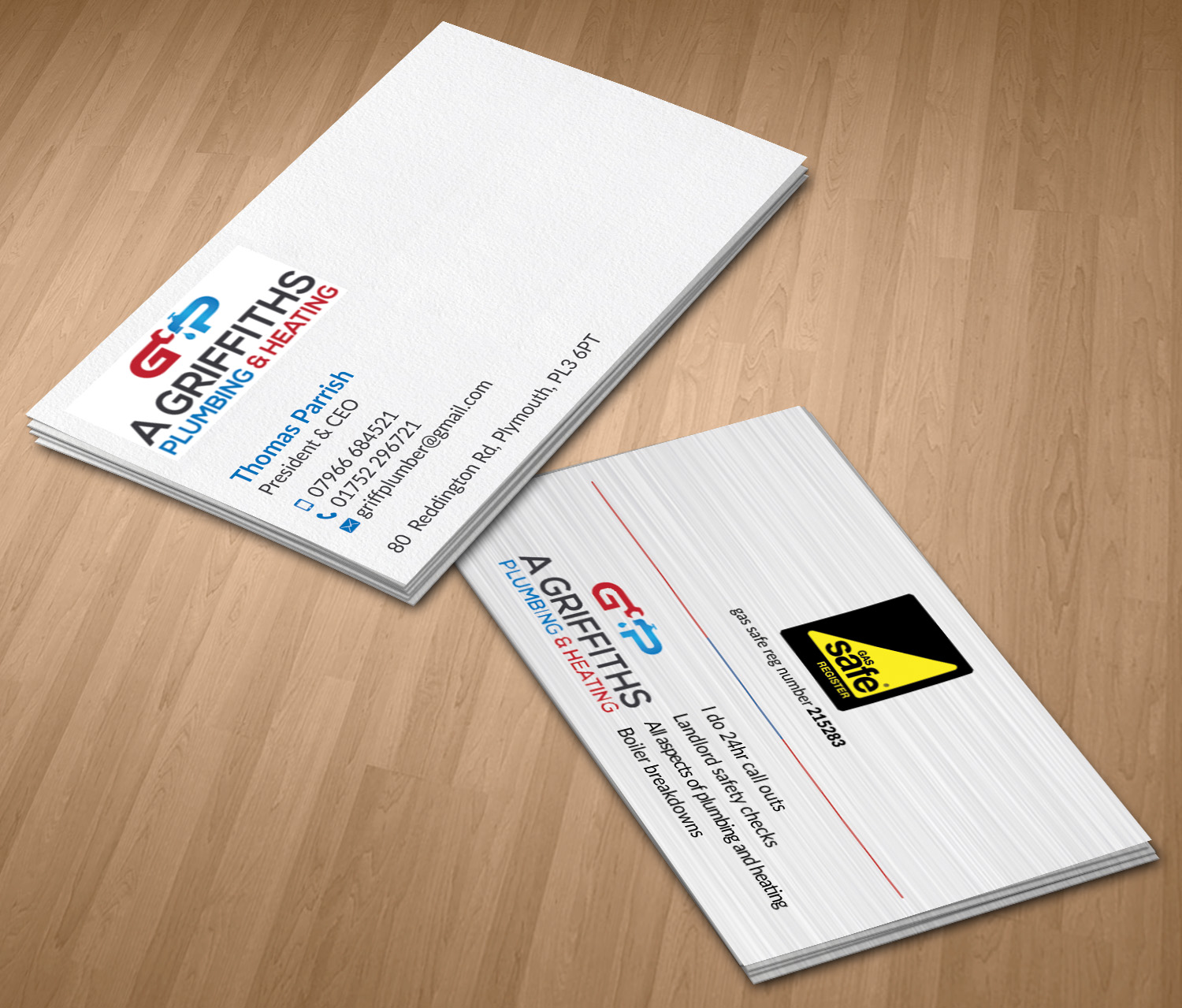 Elegant, Playful, Safety Business Card Design for a Company by ...