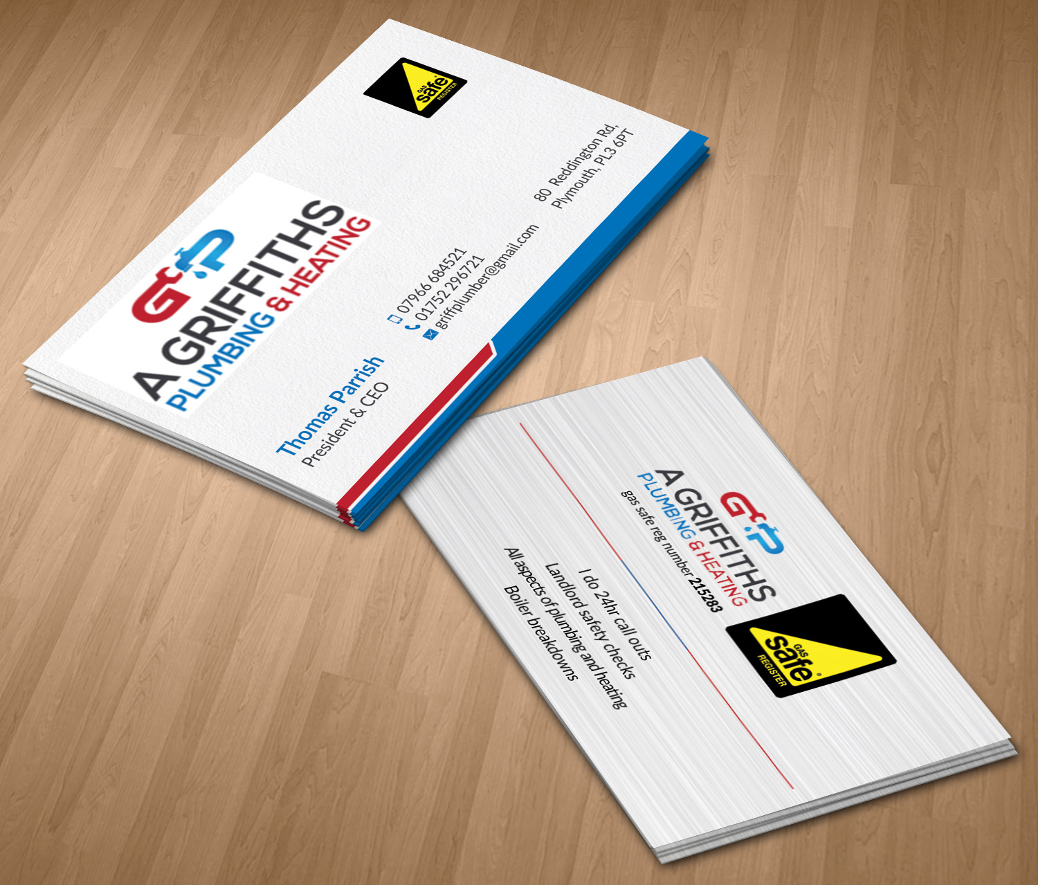 Elegant, Playful, Safety Business Card Design for a Company by ...
