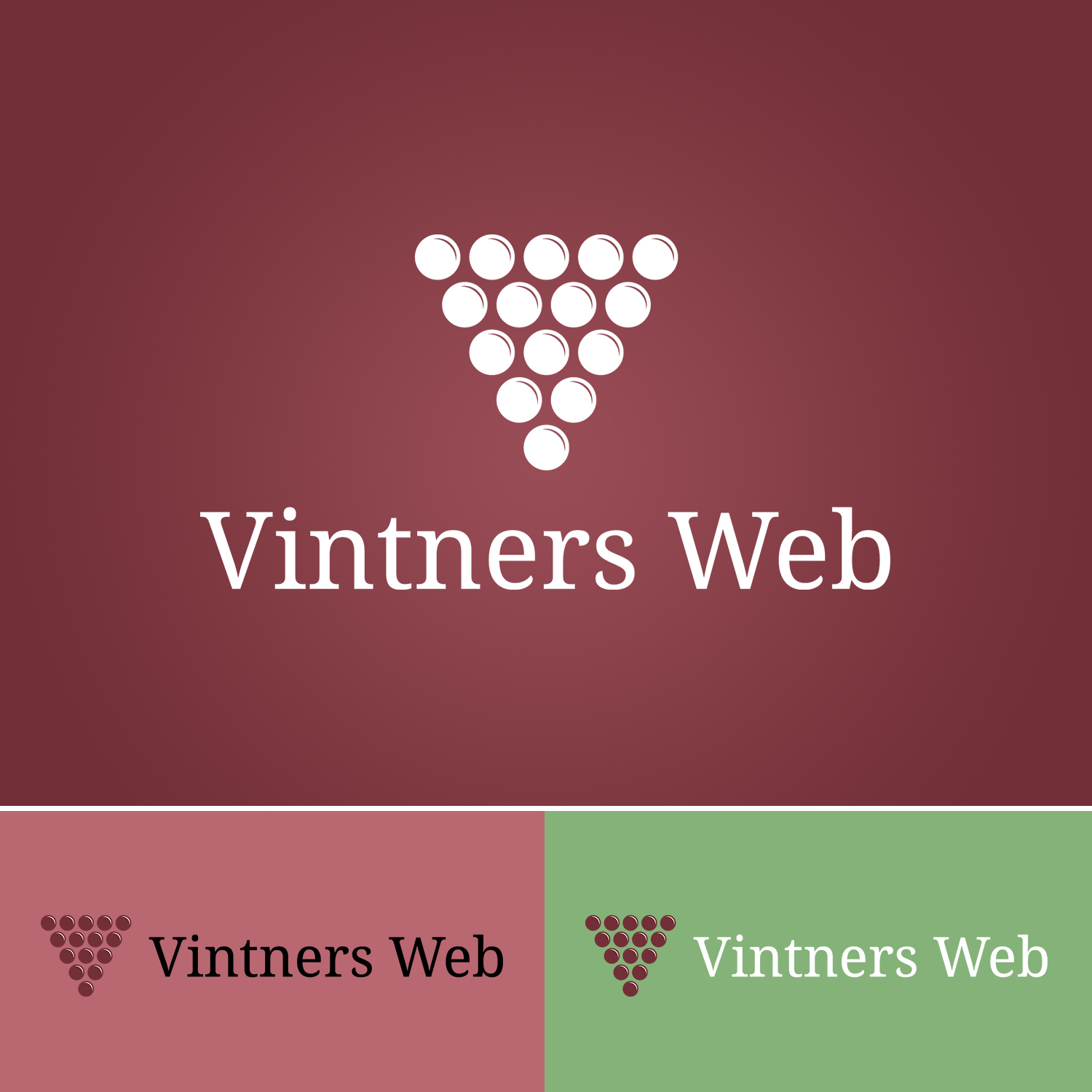 Colorful, Upmarket, French Wine Logo Design for Vintners Web by KVG ...