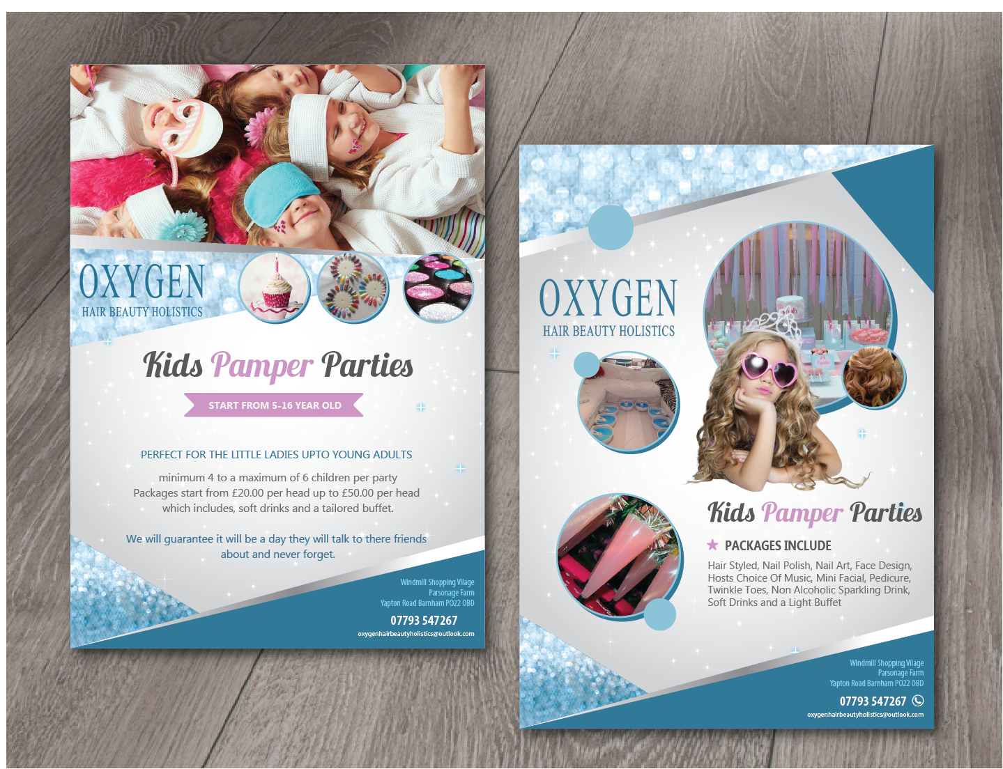 Flyer Design for oxygen by alex989 | Design #10484902