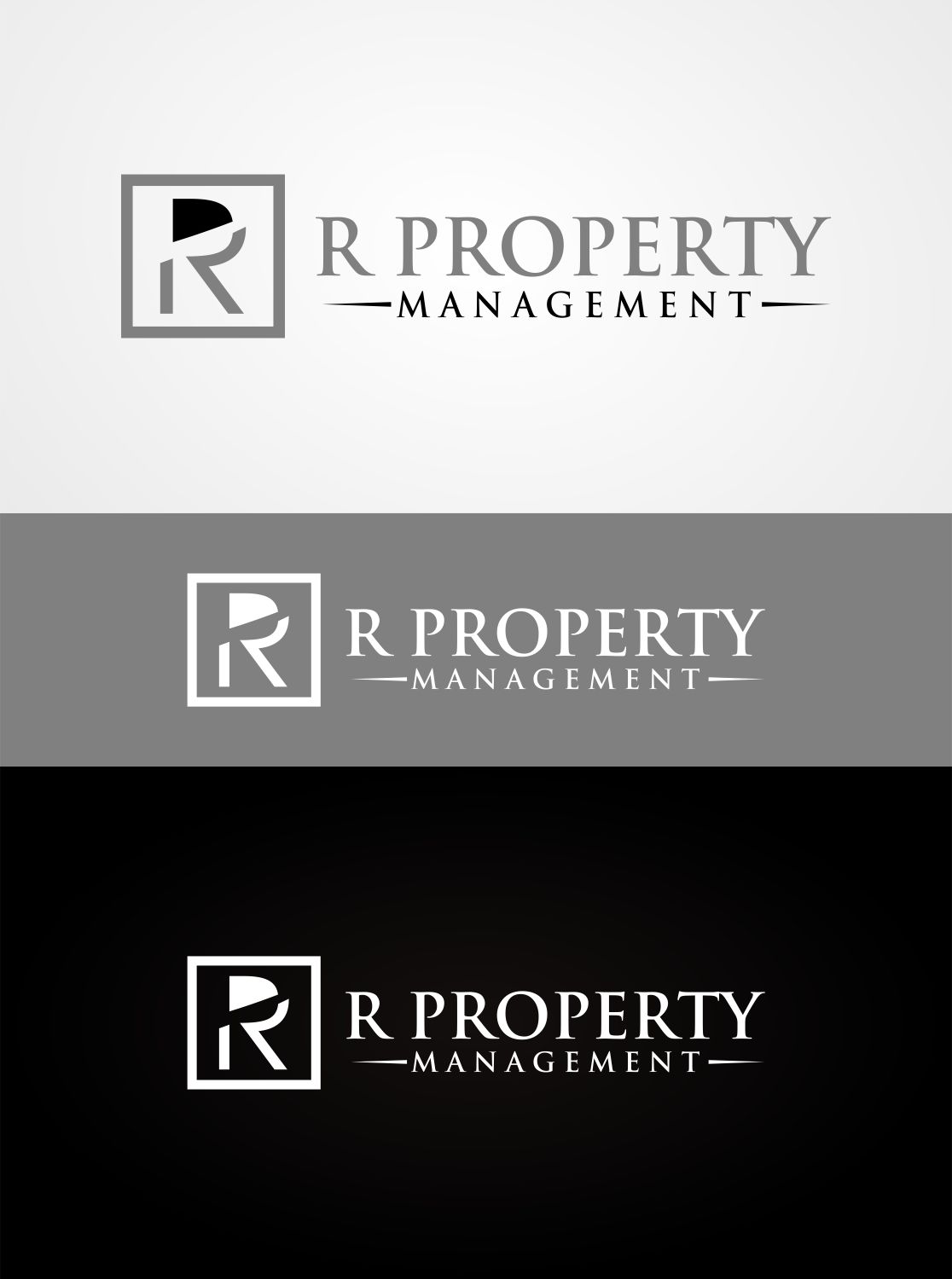 Conservative, Upmarket, Property Management Logo Design for R Property ...