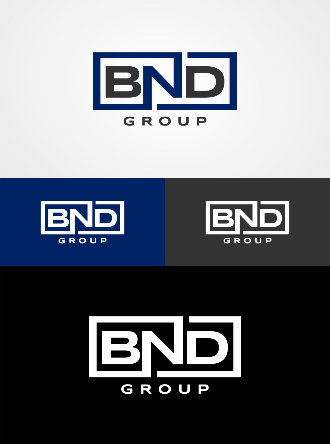 Serious, Professional, Real Estate Logo Design for BND Group by Jenny ...