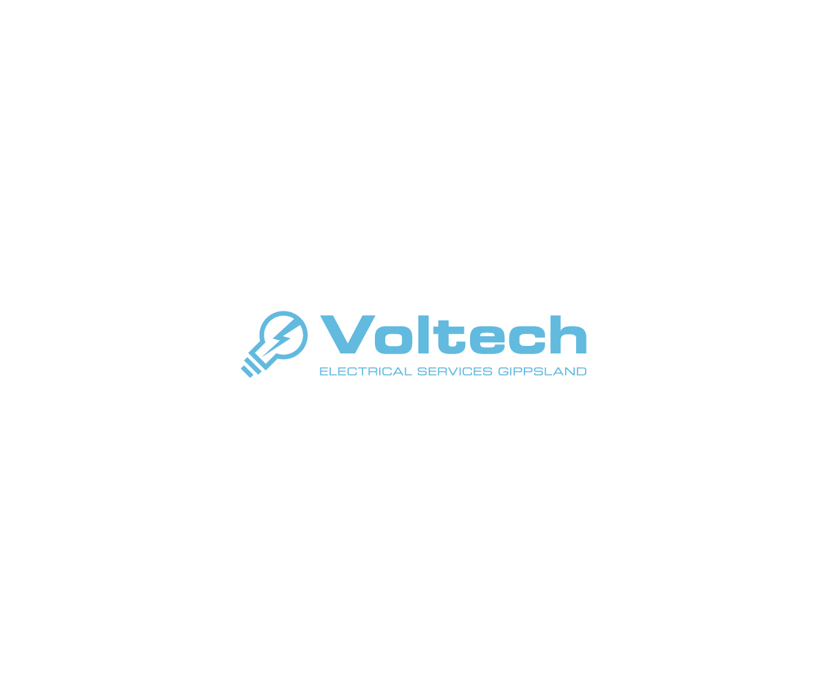 Masculine, Bold, Electrical Logo Design for Voltech electrical services ...