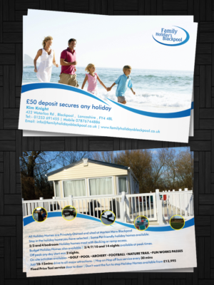 Family Holidays Blackpool, leaflet and logo | 22 Flyer Designs for ...