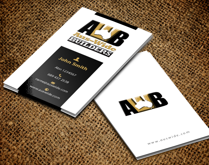 Modern, Professional, Home Builder Business Card Design for a Company ...
