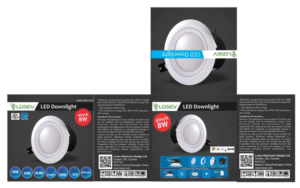 LOSEV LED Downlight Package | 11 Packaging Designs for a business in Canada