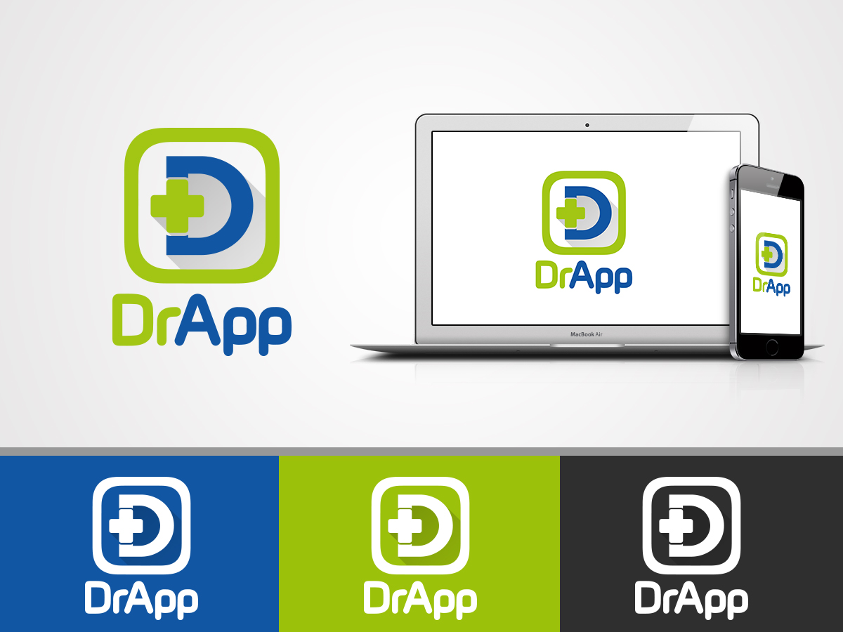 Modern, Upmarket, Doctor Logo Design for DrApp by AlisoyArt Studio ...