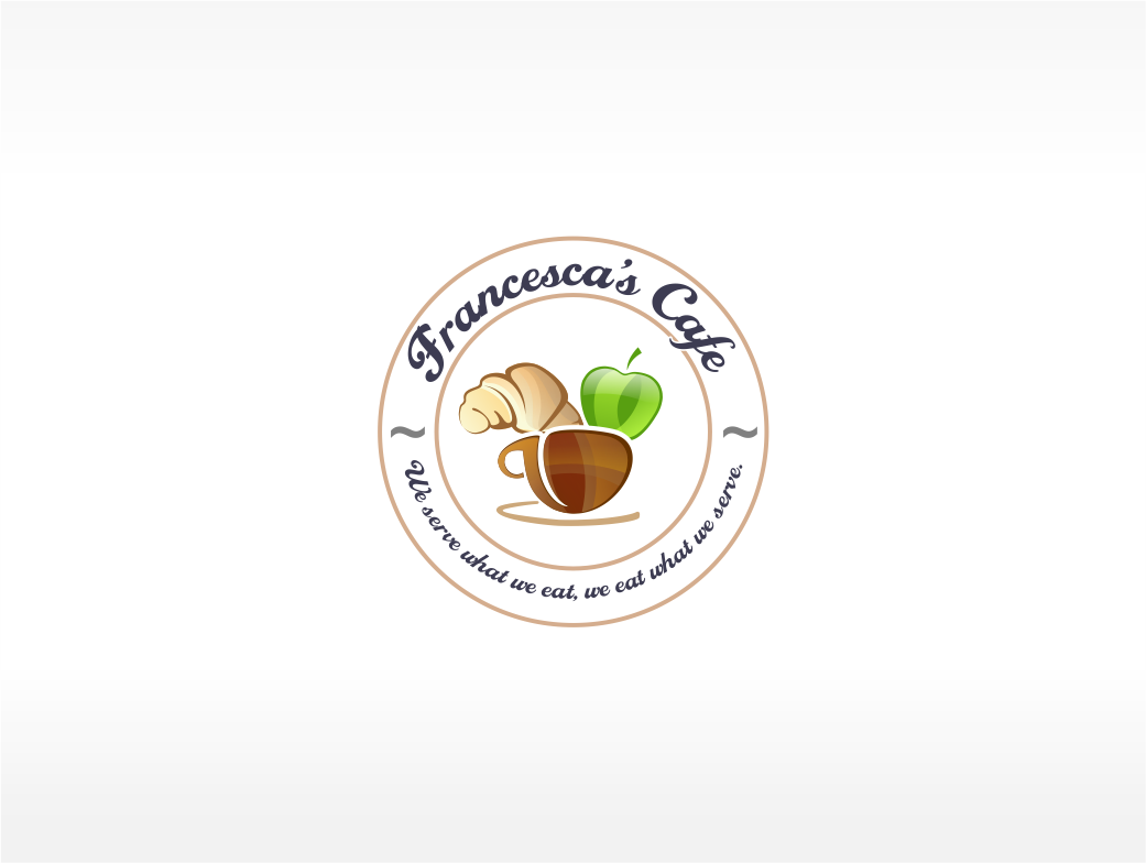 Elegant, Playful, Cafe Logo Design for Francesca's Cafe by .tau ...