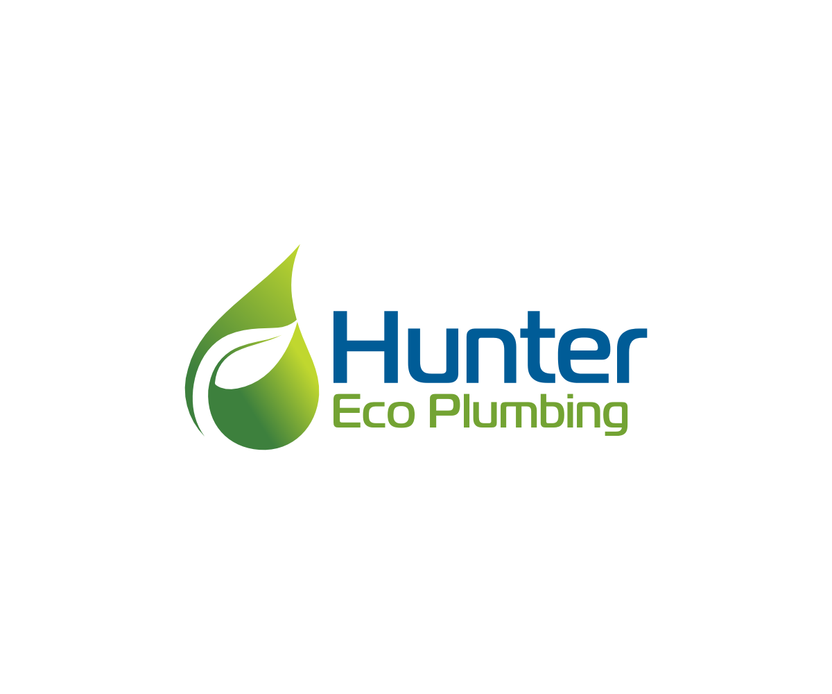 Modern, Professional, Plumbing Logo Design for Hunter Eco Plumbing by logonumberone | Design ...
