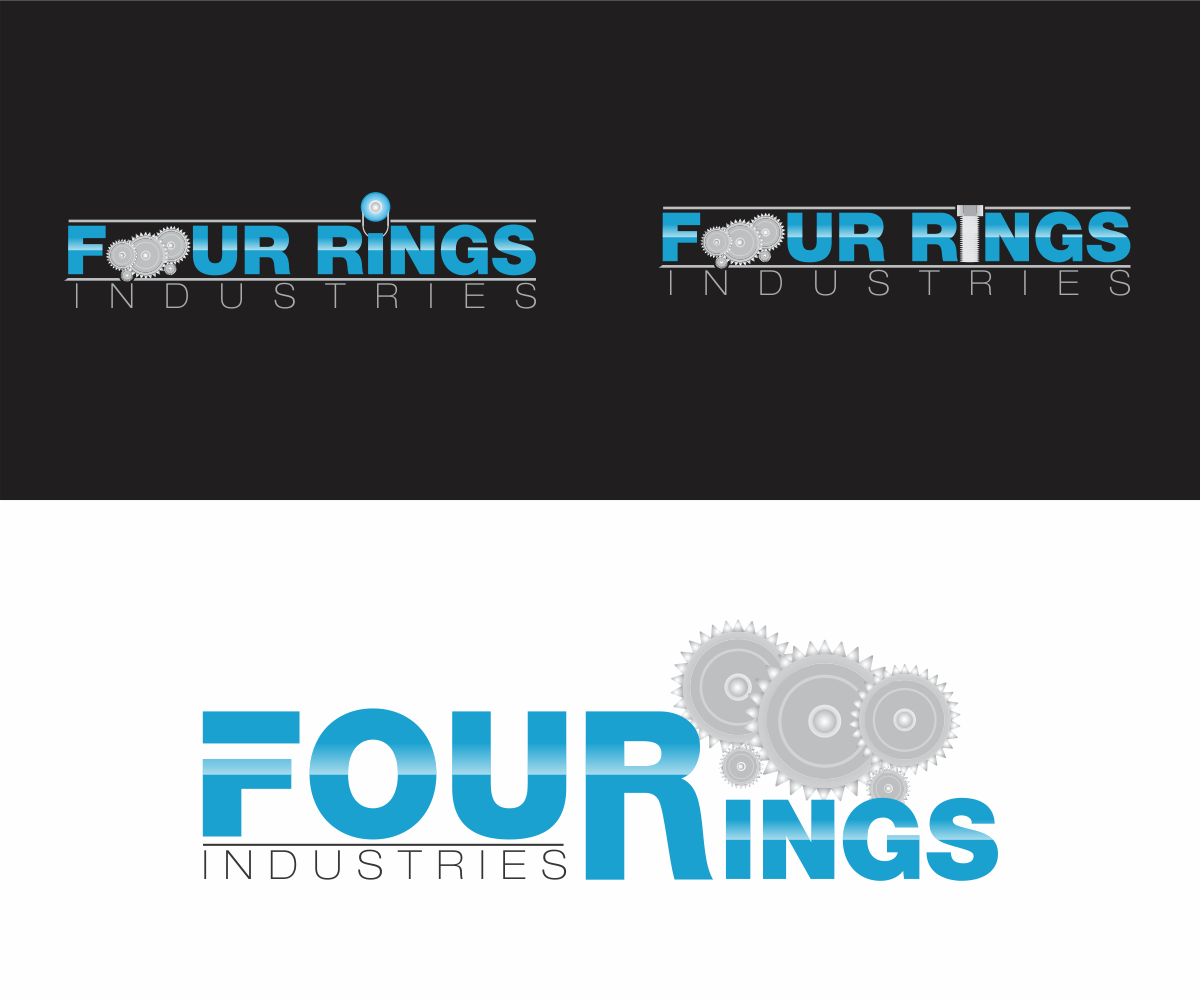 Bold, Modern, Automotive Logo Design for Four Rings Industries by Kamal ...