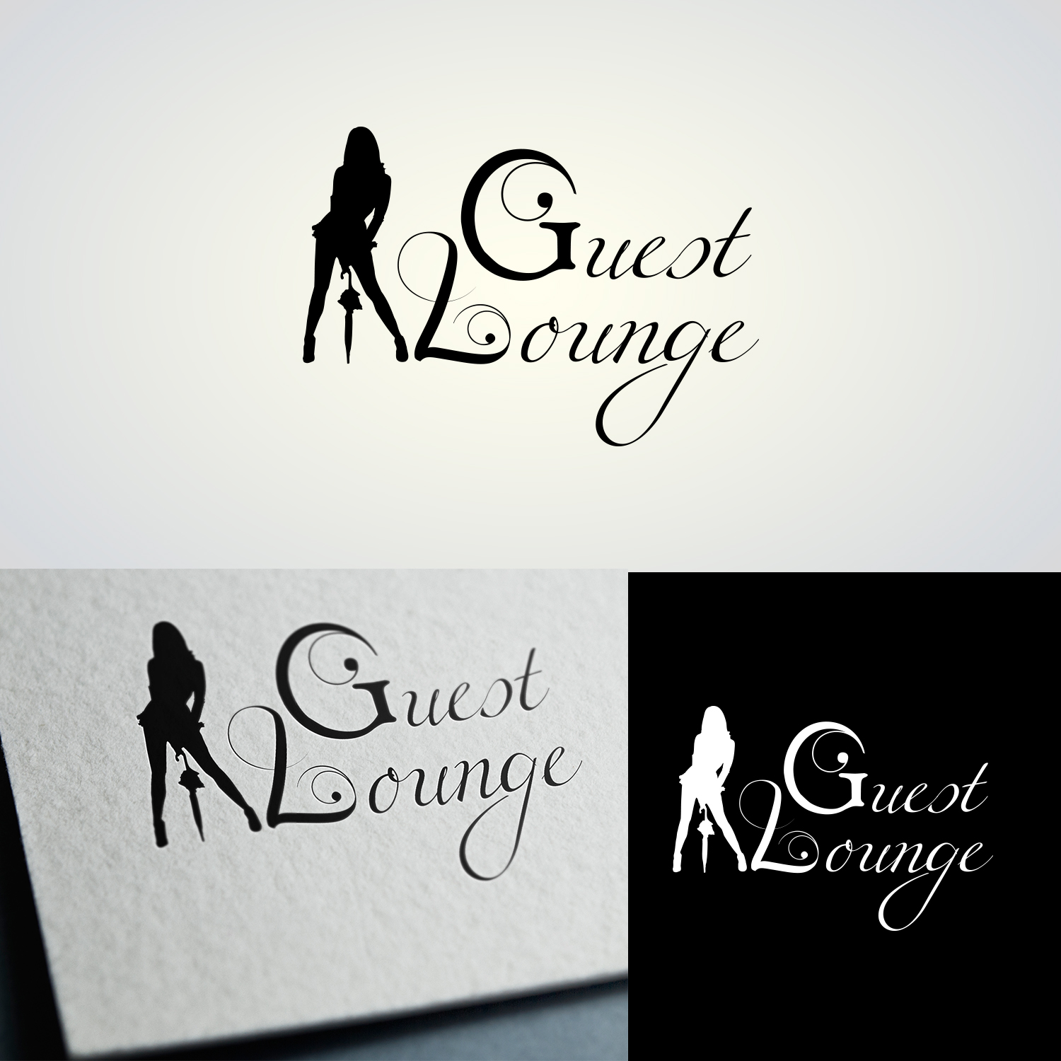 Elegant, Playful, Escort Logo Design for GuestLounge by DesignDUO ...