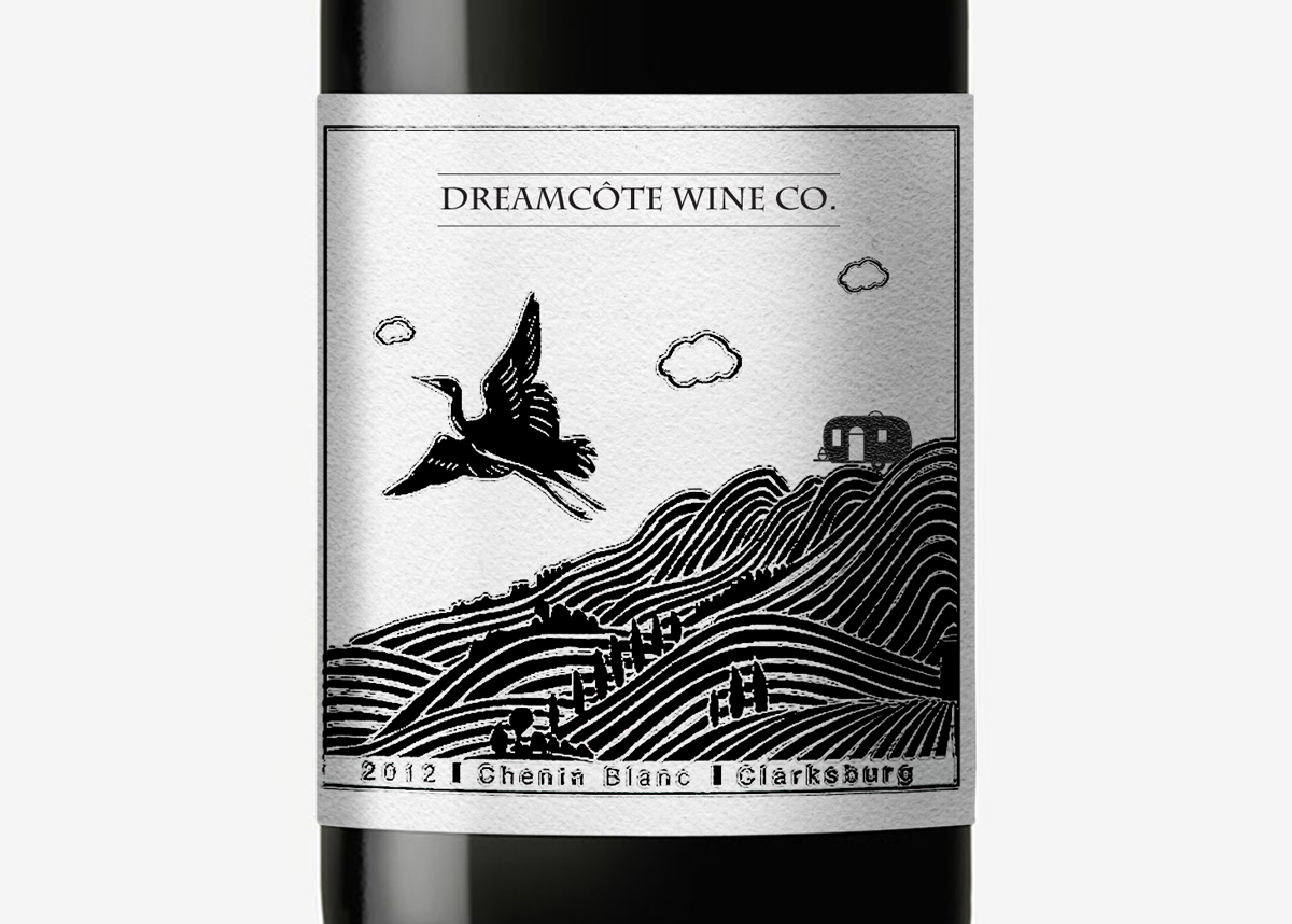 Modern, Bold Label Design for Dreamcote Wine Co. by Design Brigade ...