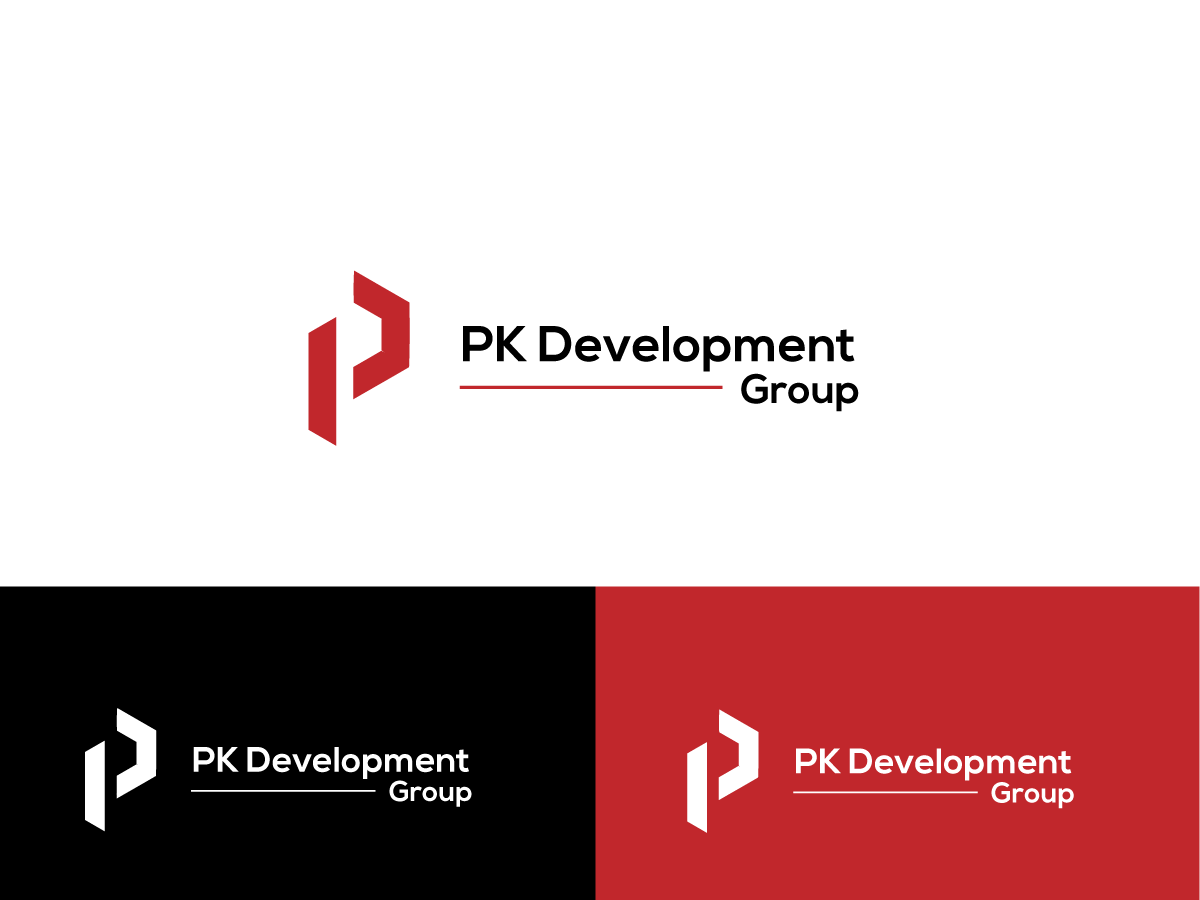 Modern, Bold, Real Estate Development Logo Design for PK Development ...