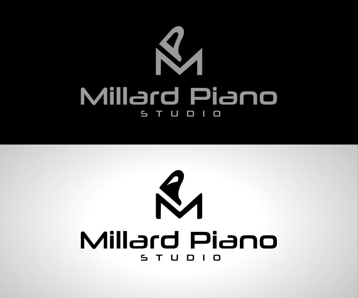 Modern, Bold Logo Design for Millard Piano Studio by Ameeee | Design ...