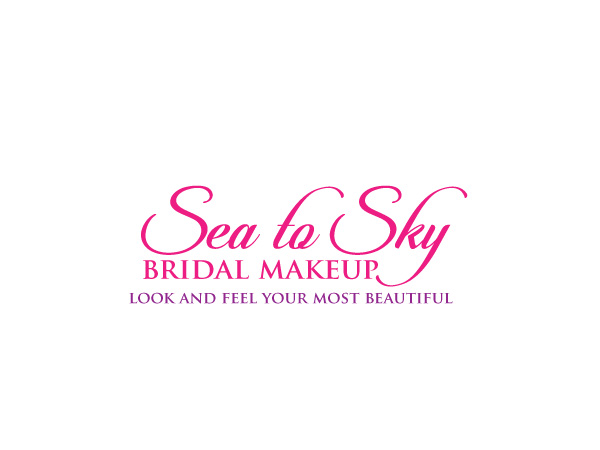 Feminine, Elegant, Business Logo Design for Sea to Sky Bridal Makeup ...