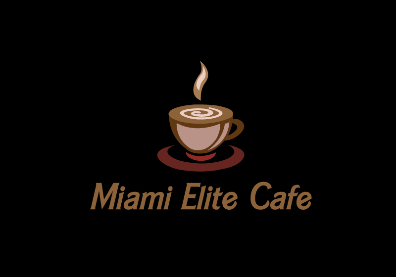 Catering Logo Design for Miami Elite Cafe by EGYPT KING | Design #10636997