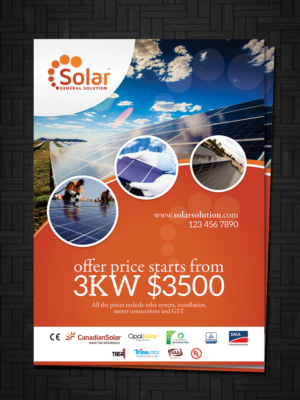 Solar Energy Flyers | 65 Custom Solar Energy Flyer Designs