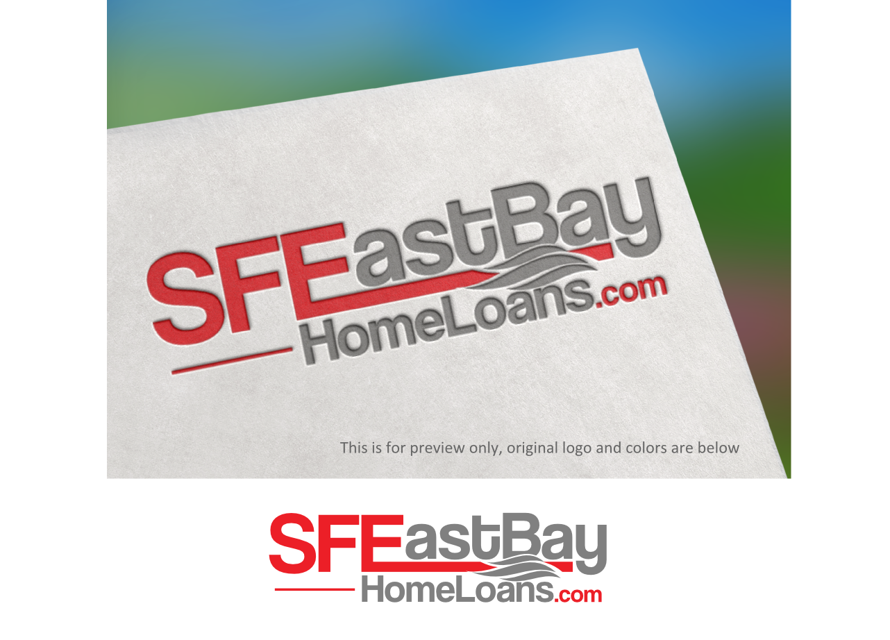 Bold, Modern, Loan Logo Design for SFEastBayHomeLoans.com by Gita ...