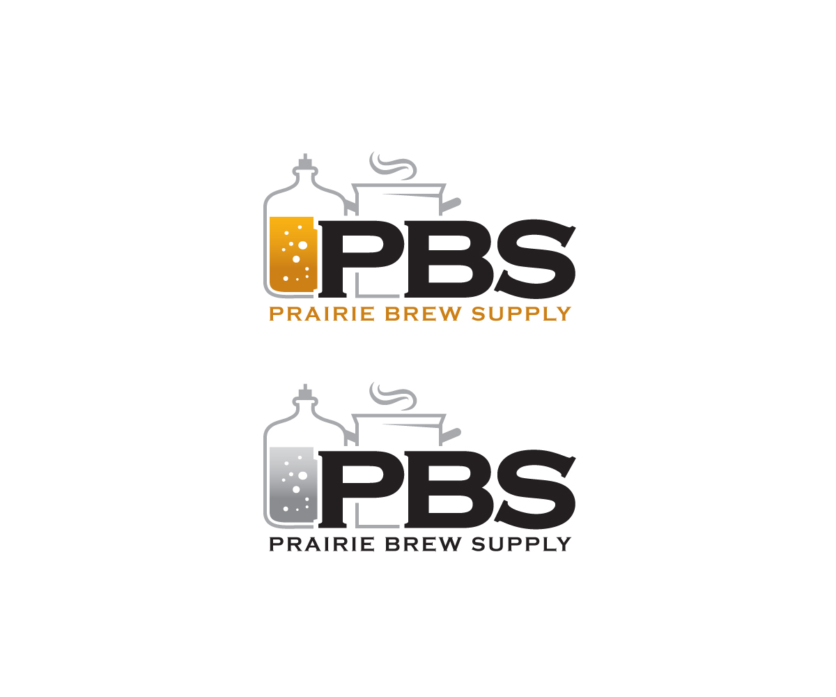Masculine, Serious, Brewery Logo Design for Prairie Brew Supply and or ...