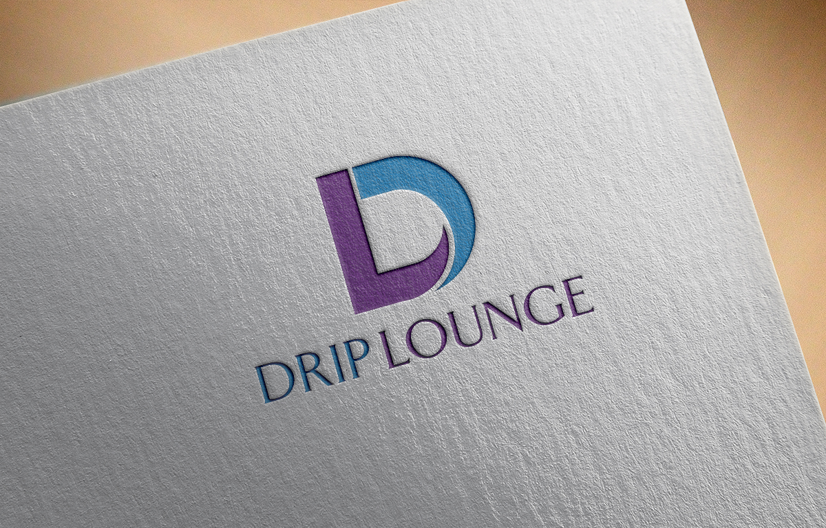 Modern, Professional, Healthcare Logo Design for DRIP LOUNGE by Adeel ...