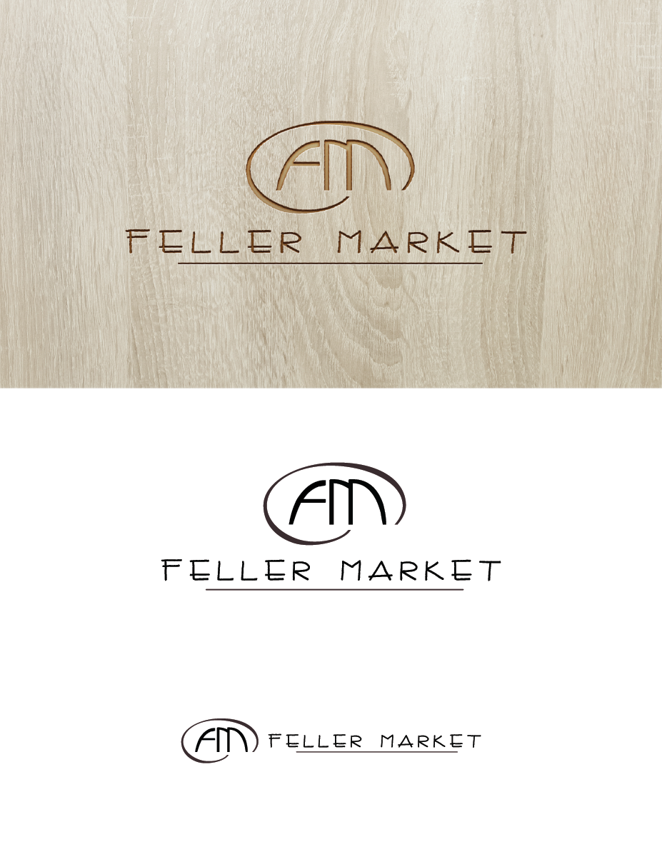 Playful, Upmarket, Marketing Logo Design for Feller Market by mosu ...