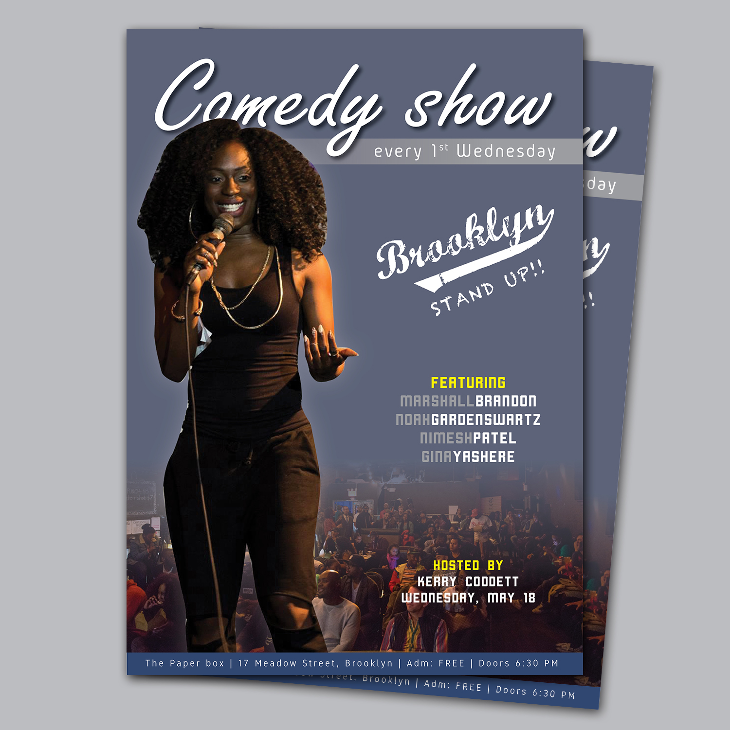 Modern, Bold Flyer Design for Kwanzaa Crawl LLC by Awash | Design #10852374