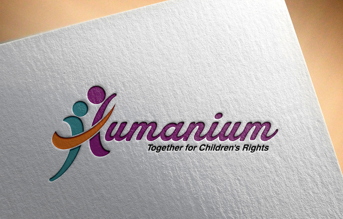 Bold, Modern, Non Profit Logo Design for Humanium - Together for Children's Rights by ...