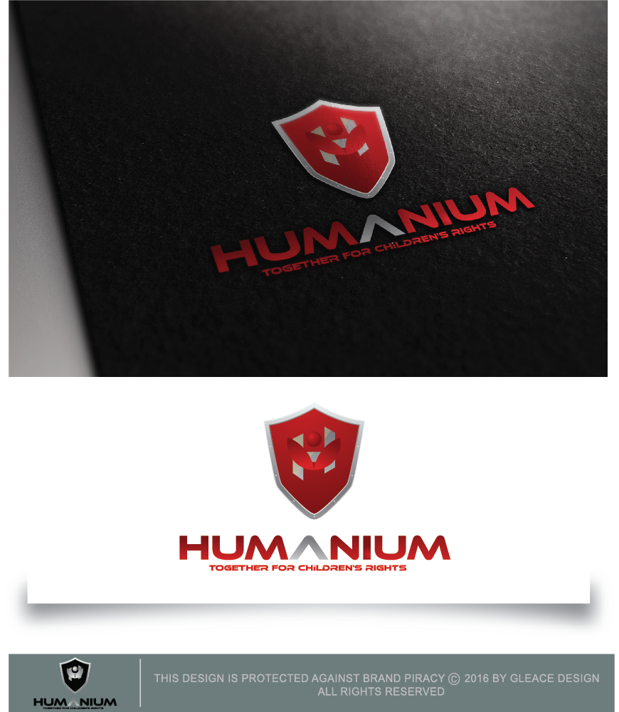 Bold, Modern, Non Profit Logo Design for Humanium - Together for ...