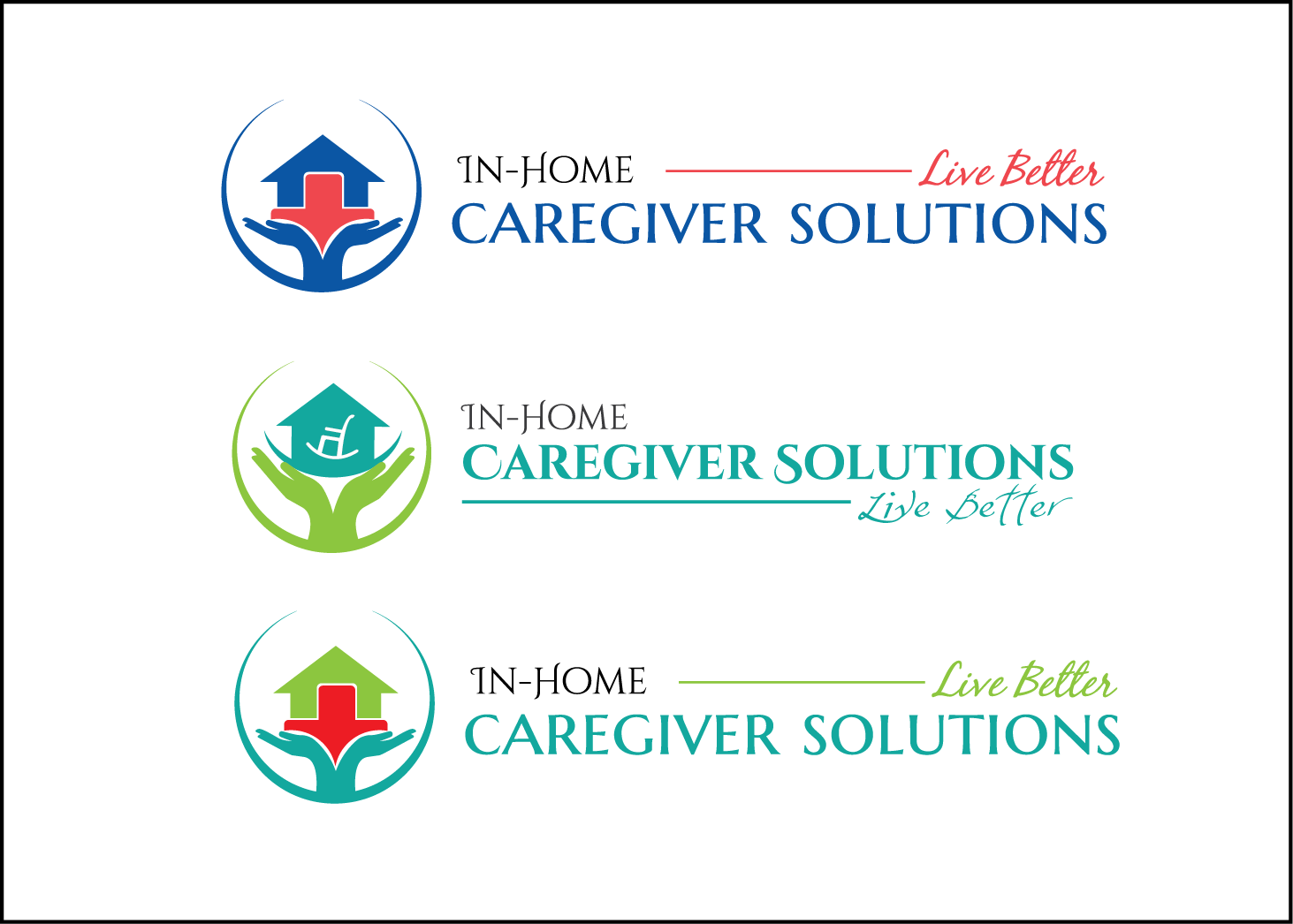 Playful, Professional, Healthcare Logo Design for In-Home Caregiver ...