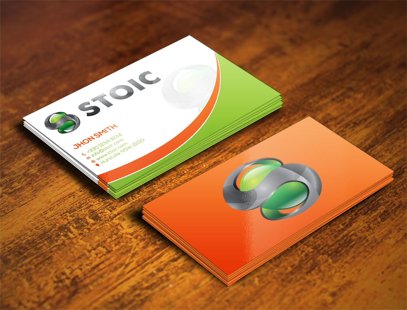 Modern, Professional, Business Business Card Design for Stoic by Verified artistry (Design ...