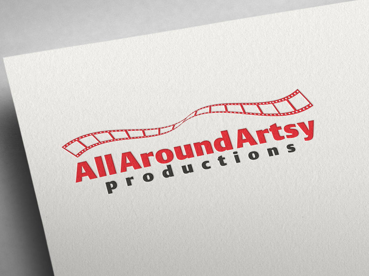 Colorful, Playful, Film Production Logo Design for All Around Artsy ...