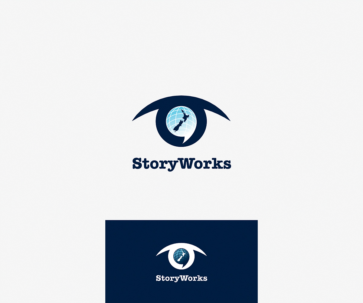 Bold, Modern, Film Production Logo Design for Storyworks or StoryWorks ...