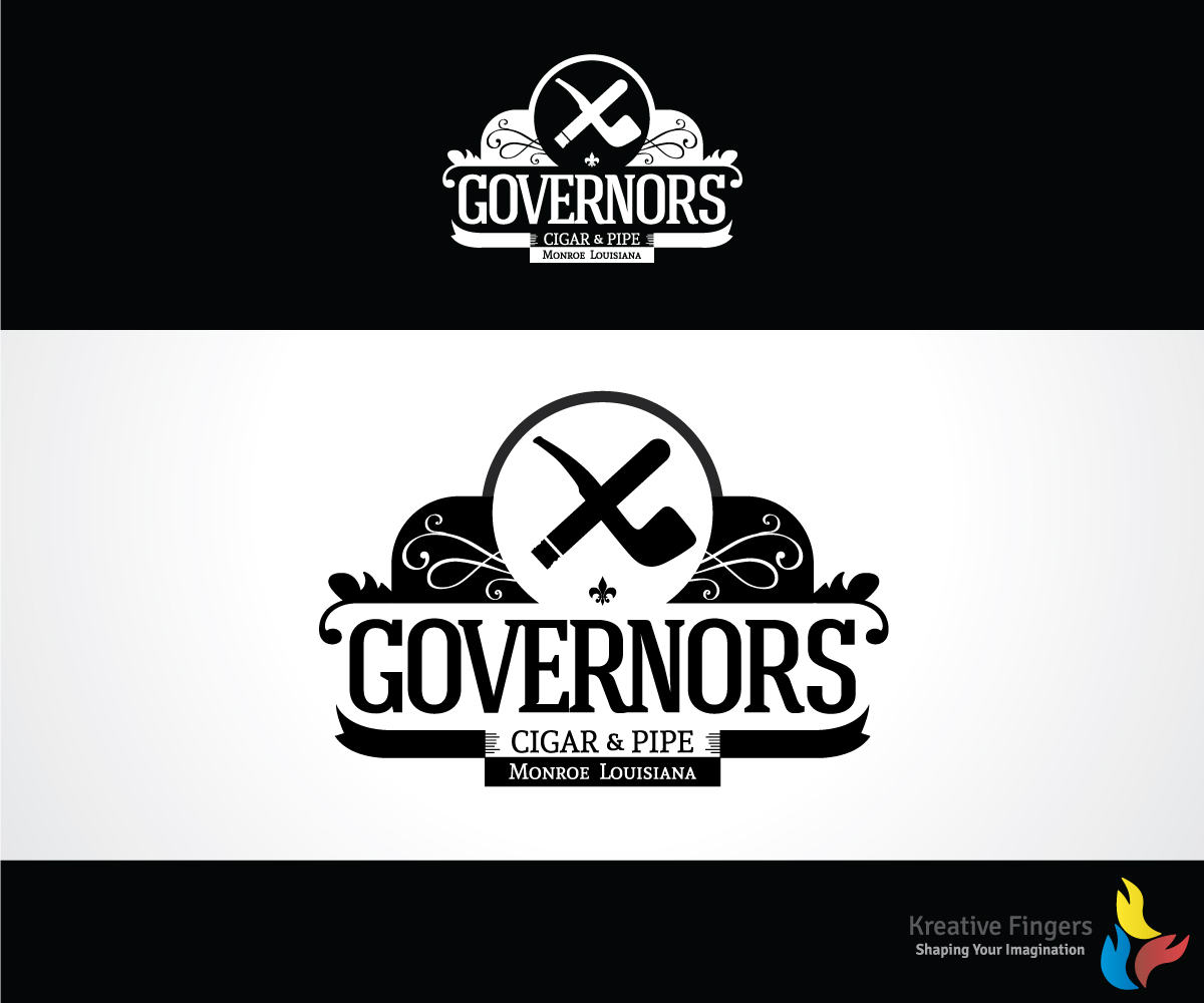 Masculine, Conservative, Shop Logo Design for Governors Cigar & Pipe by ...