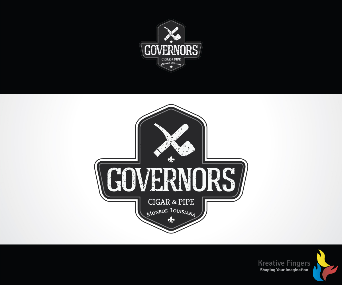 Masculine, Conservative, Shop Logo Design for Governors Cigar & Pipe by ...