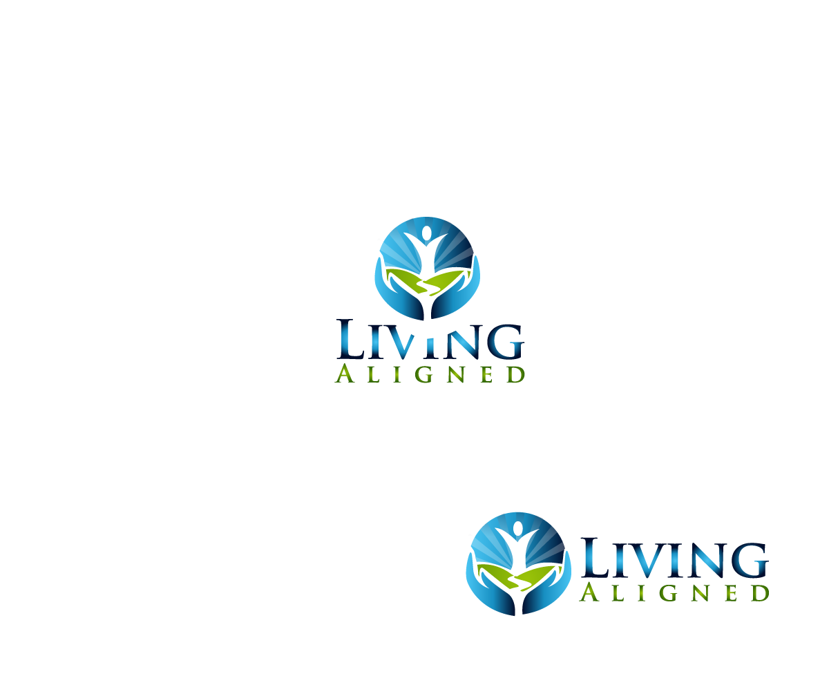 Bold, Modern, Life Coaching Logo Design for Living Aligned by htd ...