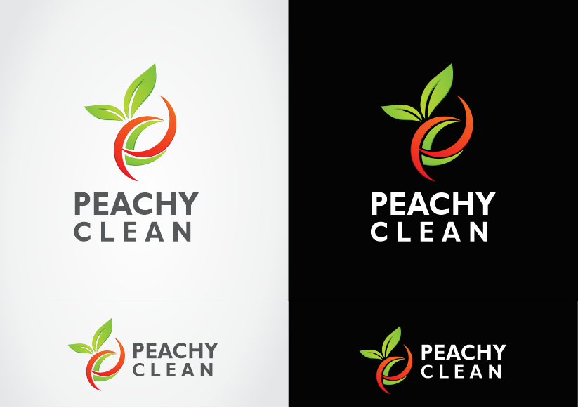 Upmarket, Elegant, It Company Logo Design for Peachy Clean or PeachyClean by SAA Pro | Design ...