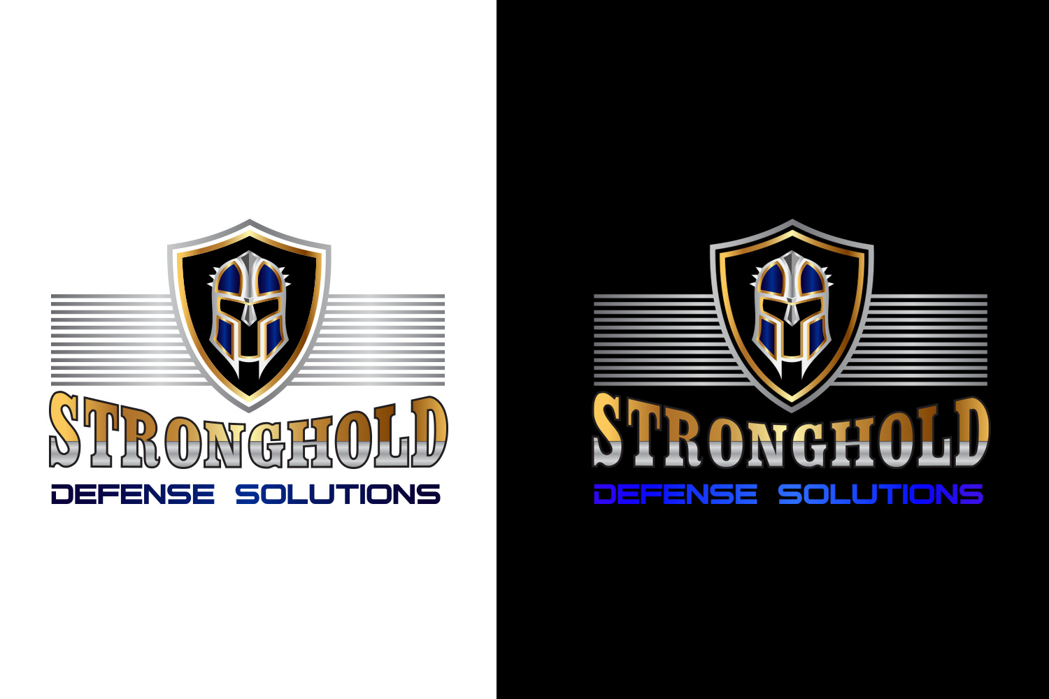 Bold, Serious, Business Consultant Logo Design for STRONGHOLD DEFENSE ...