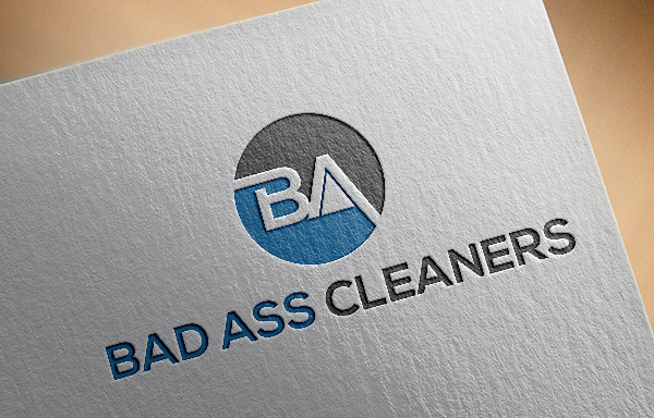 Masculine, Bold, Cleaner Logo Design for Bad Ass Cleaners by AD ...