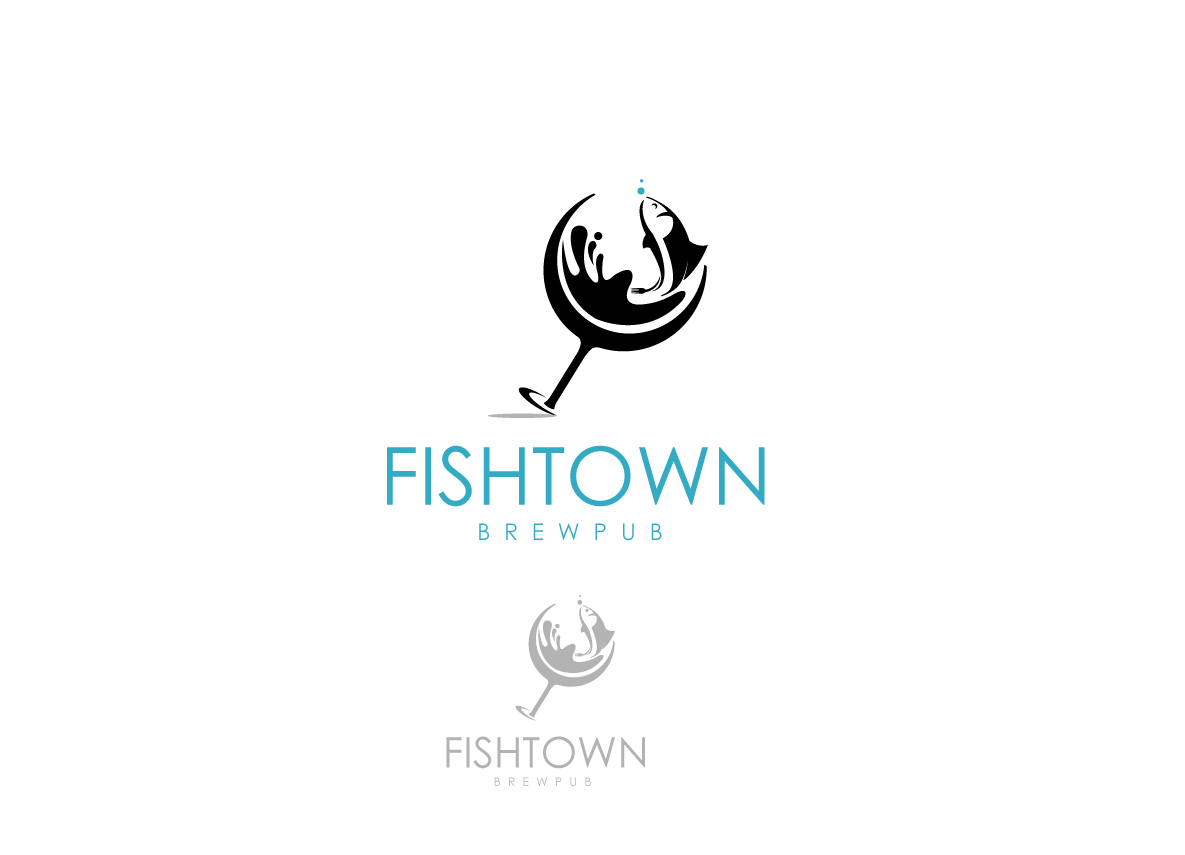 Serious, Conservative Logo Design for Fishtown Brewpub by creative.bugs ...