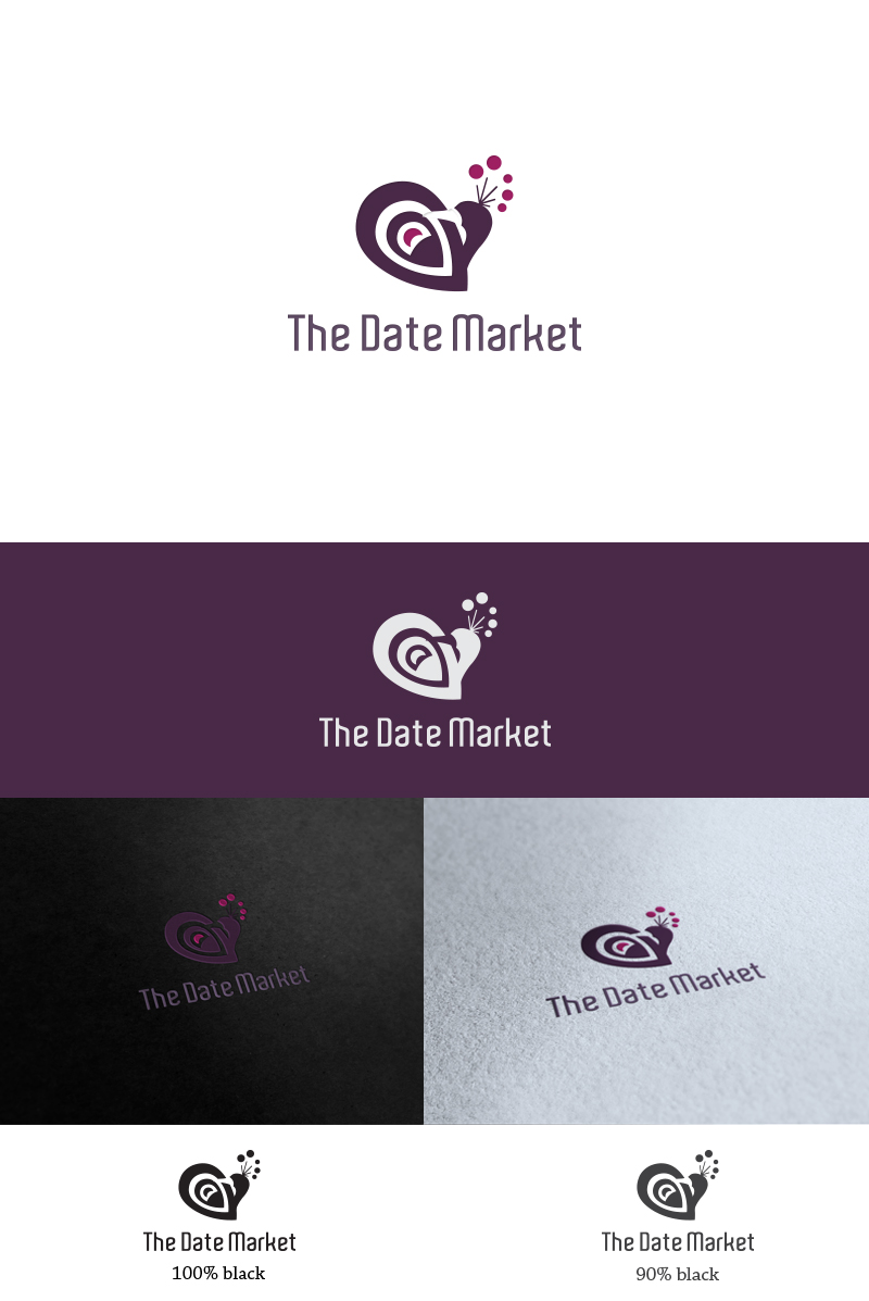 Bold, Playful, Dating Logo Design for Please see main brief above. by ...