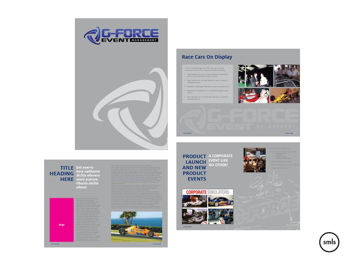 Modern, Professional, Events Brochure Design for a Company by smls ...